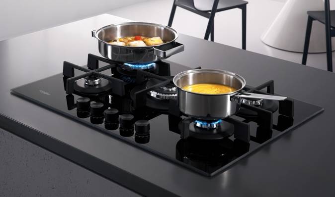 Taque de cuisson au gaz Whirlpool avec Flamme MultiLevel | European ...